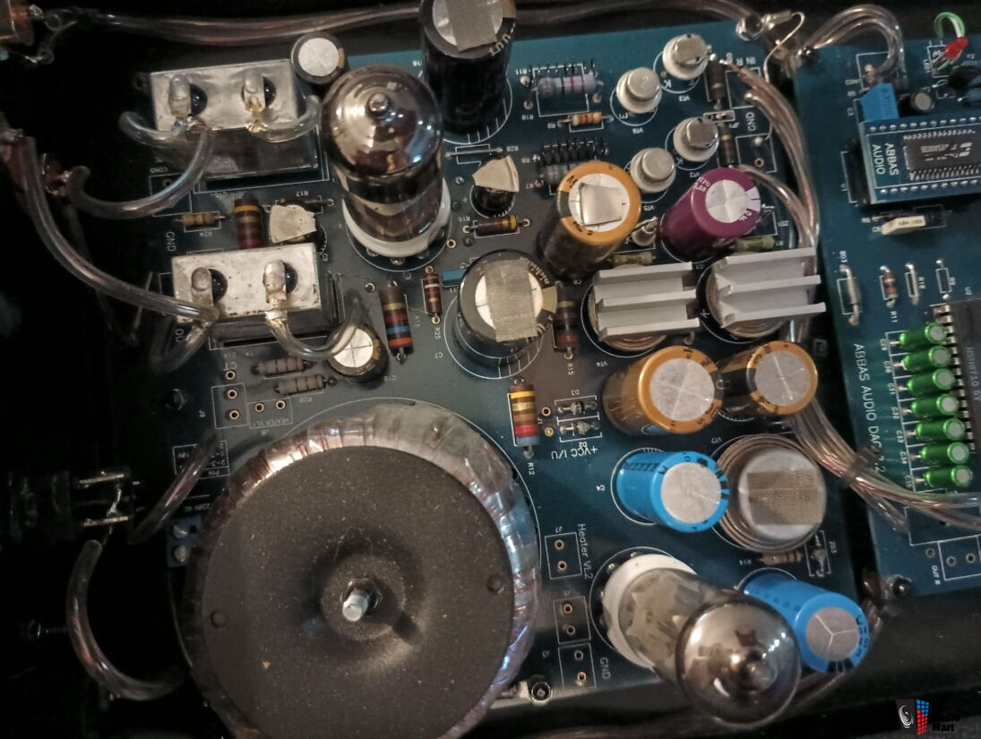 Abbas 2.2 (Tube) DAC with Sonicweld USB / SPDIF convertor Photo ...
