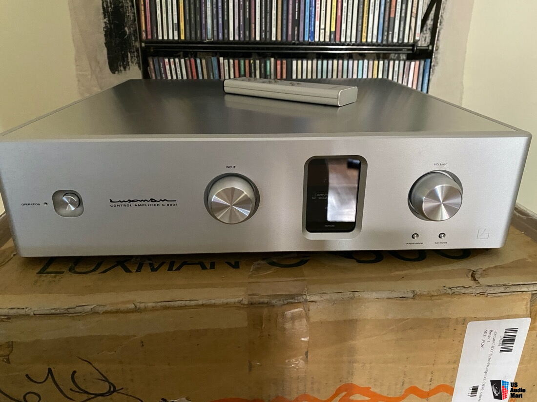 Luxman C-800f preamp Photo #5474134 - US Audio Mart