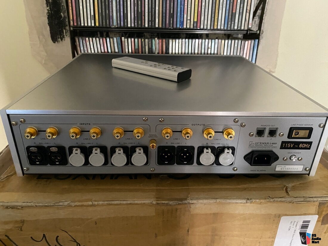 Luxman C-800f preamp Photo #5474133 - US Audio Mart