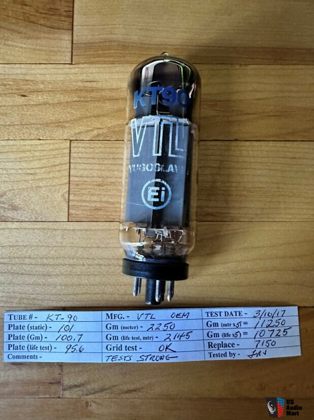 NOS Ei KT90 pair Photo #5474169 - US Audio Mart