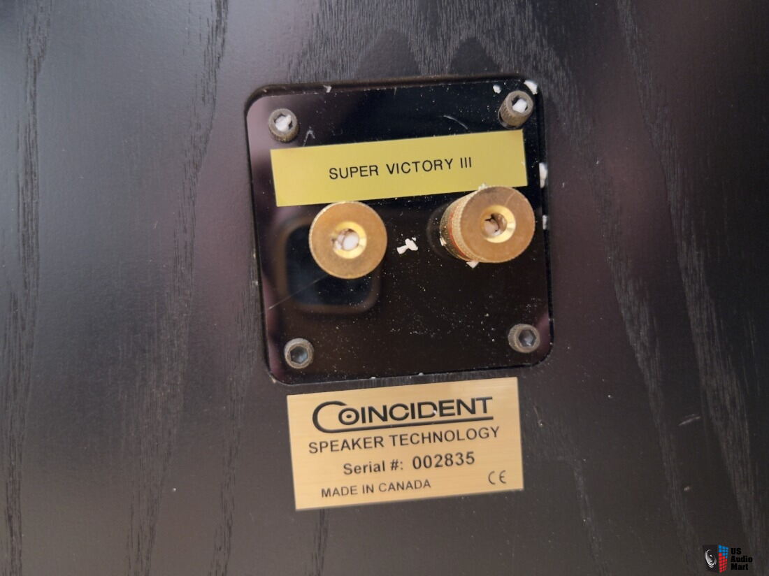 RARE Coincident Super Victory III Floorstanding Loudspeaker Pair Photo ...