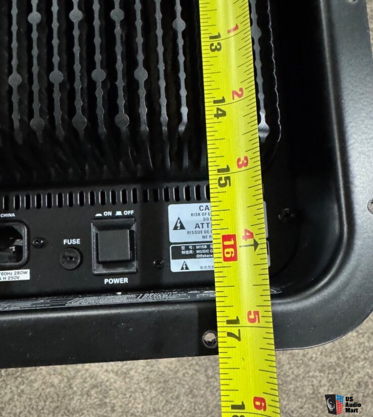 Subwoofer Amplifier 2200 Watt Professional Turbosound M15B by KLARK ...