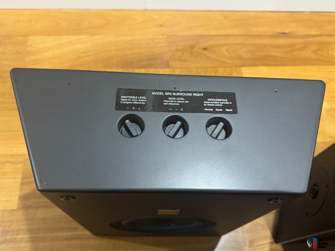 Aerial Acoustics SR3 Dipole/Bipole Surround Speakers Good Shape Photo ...