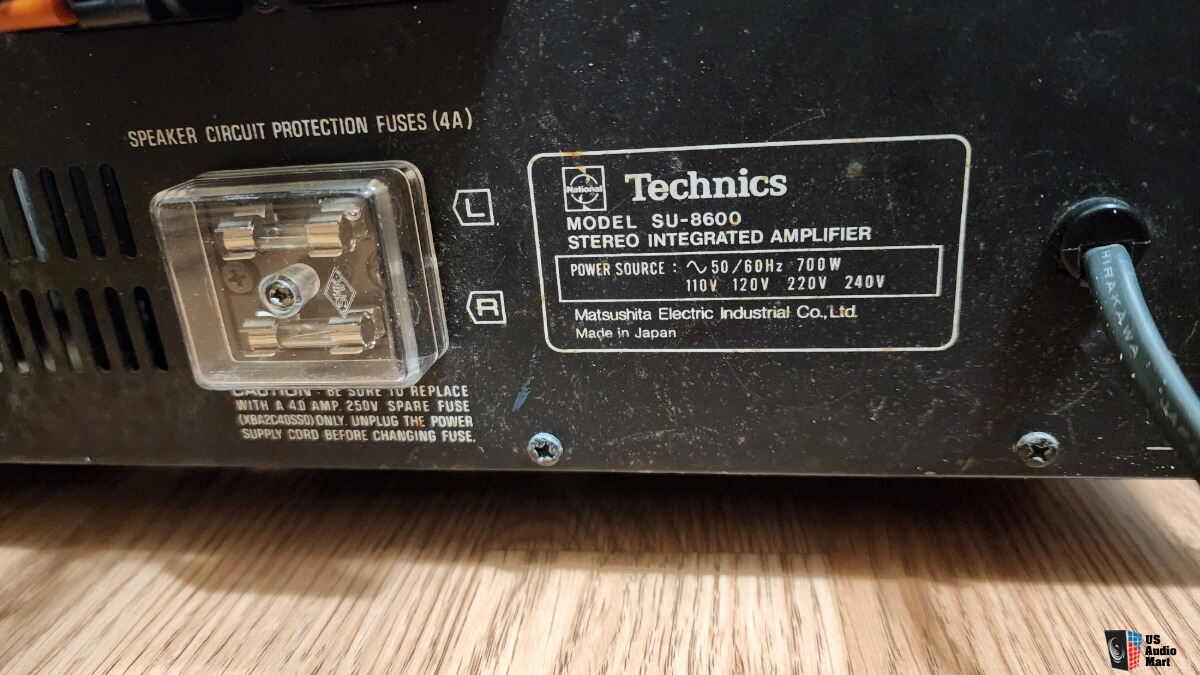 Technics SU-8600 Intergrate Amp Photo #5476438 - Canuck Audio Mart