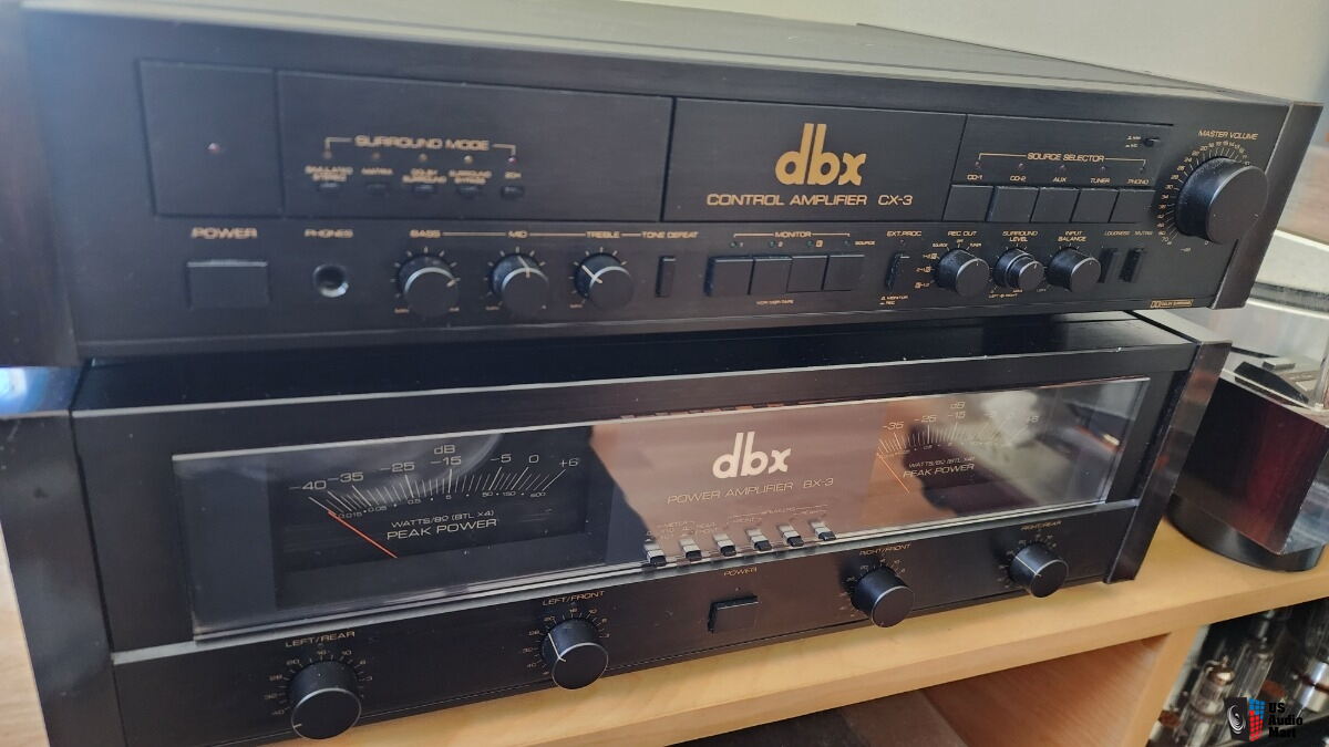 DBX BX3/CX3 Amp For Sale - US Audio Mart