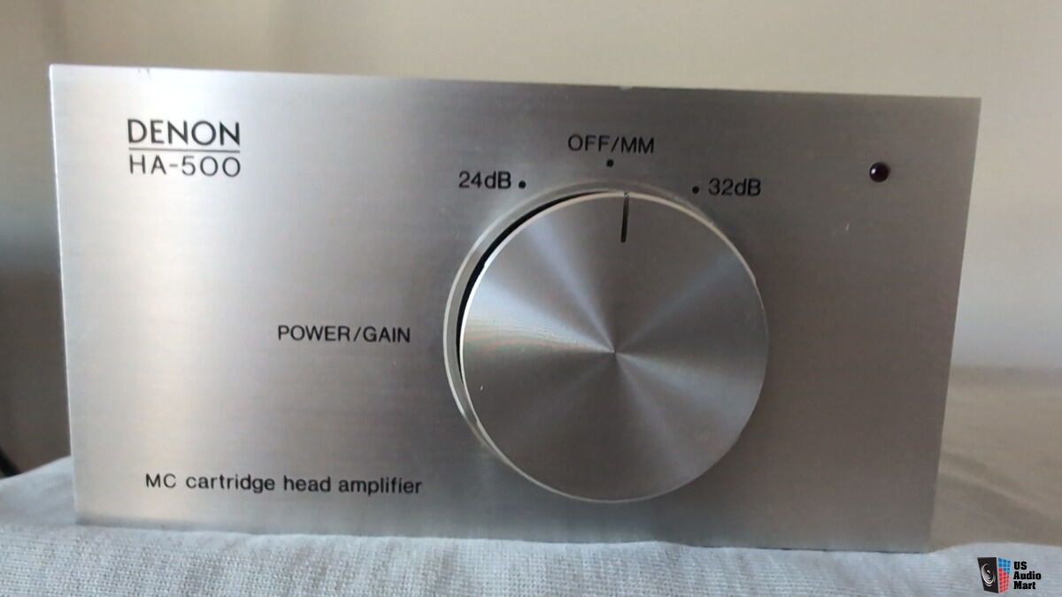 Denon HA-500 MC Phono Preamplifier 120V US Model For Sale - US Audio Mart