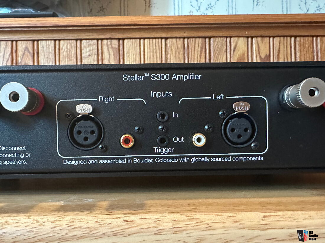 PS Audio Stellar S300 2 Channel Power Amplifier - Black Photo #5477004 ...