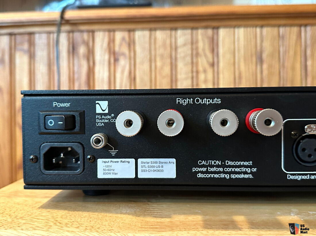 PS Audio Stellar S300 2 Channel Power Amplifier - Black Photo #5477007 ...