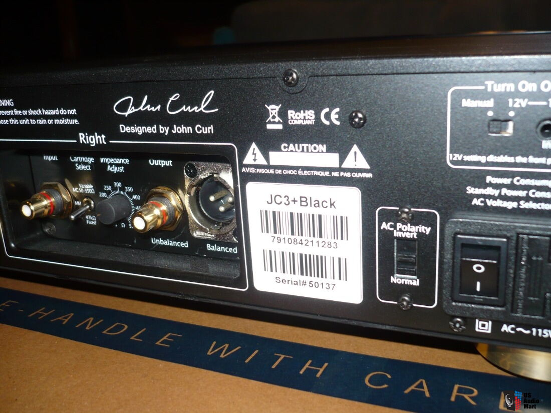 Parasound JC3 + Phono Stage in Black Photo #5477554 - US Audio Mart