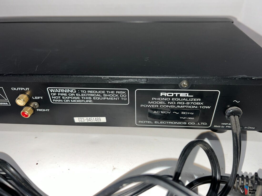 Rotel RQ-970BX Phono Preamplifier MM&MC Photo #5477878 - US Audio Mart