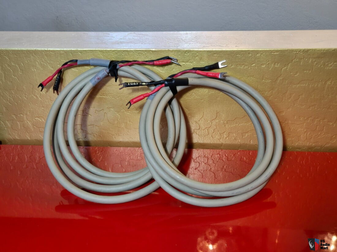 Cardas Neutral Reference Spade Speaker Cables - 3.5m Pair + Free Ship ...