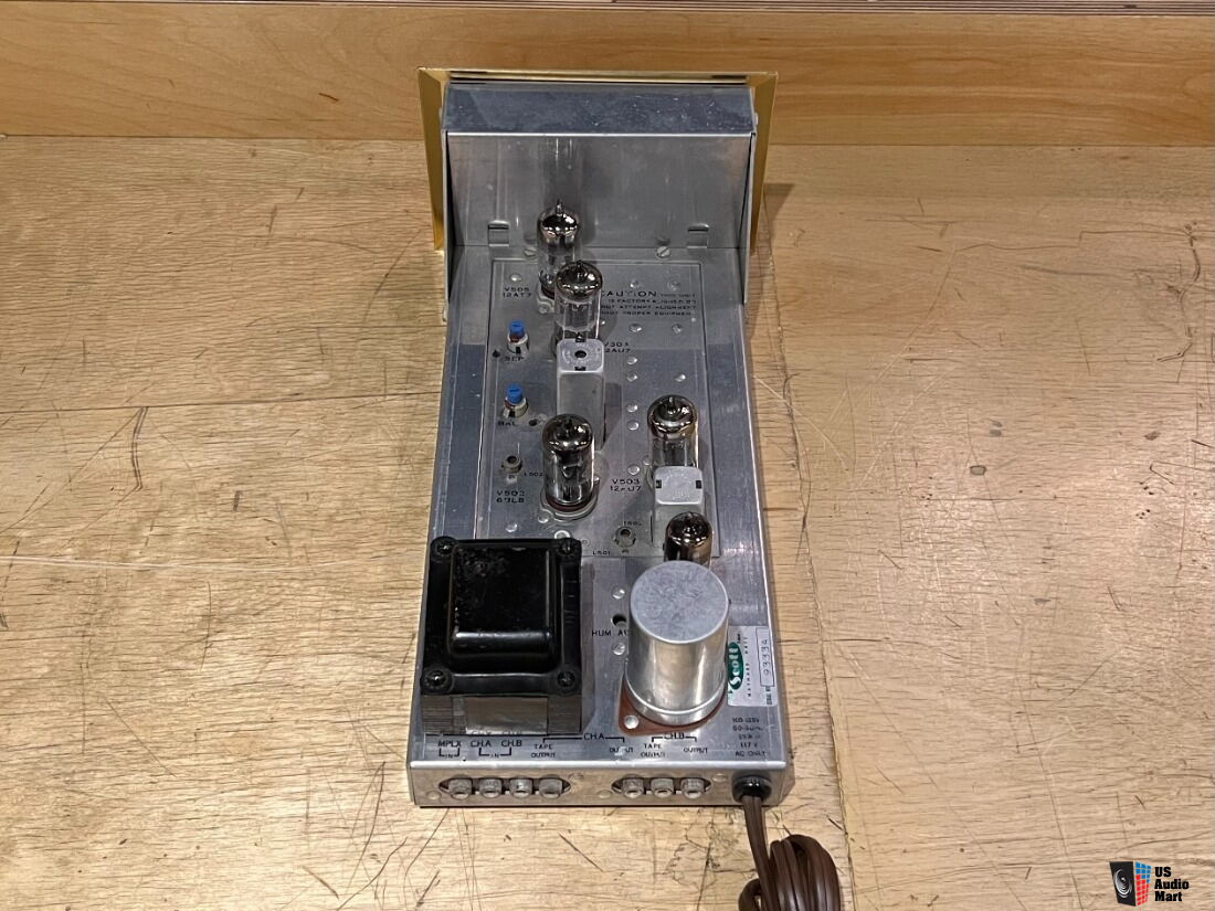 Restored Vintage H.H. Scott 310-D FM Tube Tuner & Scott 335 Multiplex ...