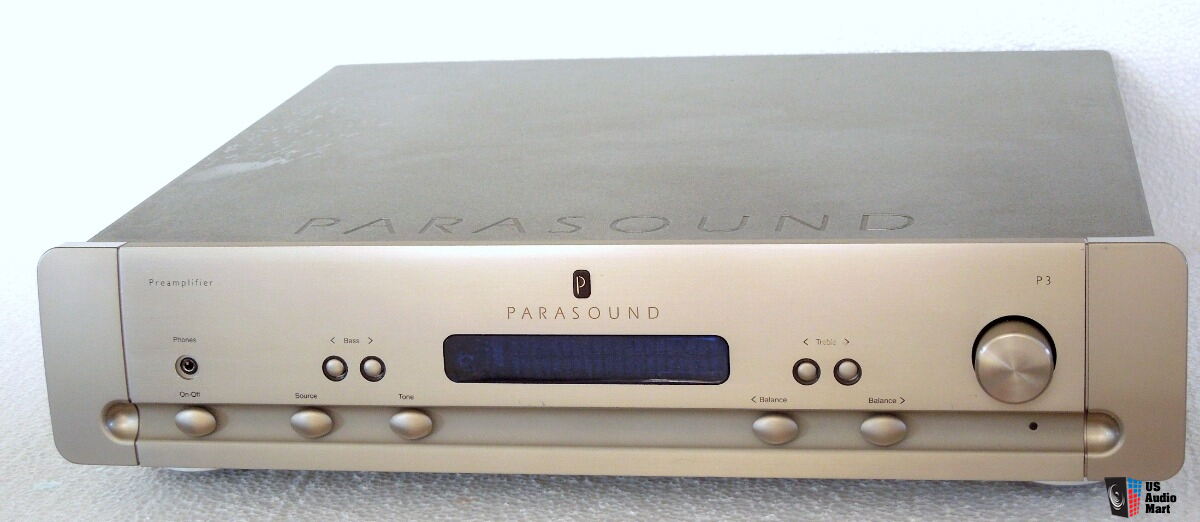 Parasound P3 Full feature preamp w/ phono great performer! Photo ...