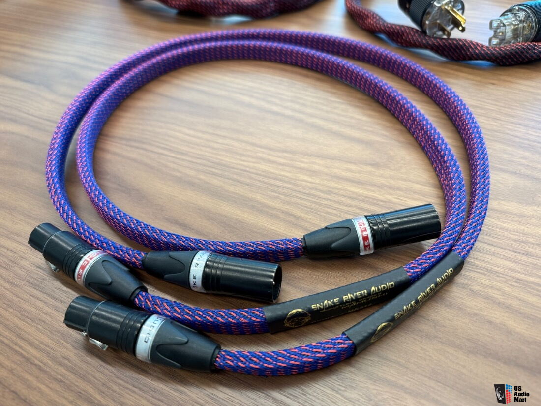 Snake River Audio cables - 2 Signature 1.5M 15A power, 1M Mamushi XLR ...