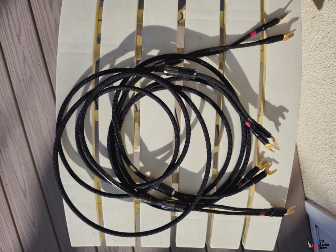 Audience FRONT ROW 2.5 METER Speaker Cable SPADE ENDS For Sale - UK ...
