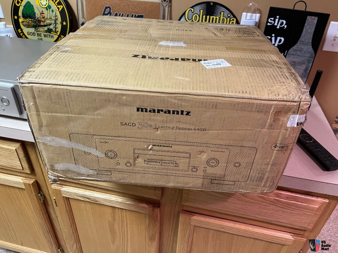 Marantz SACD 30N Silver/Gold Finish (PayPal Fees/Shipping Included ...
