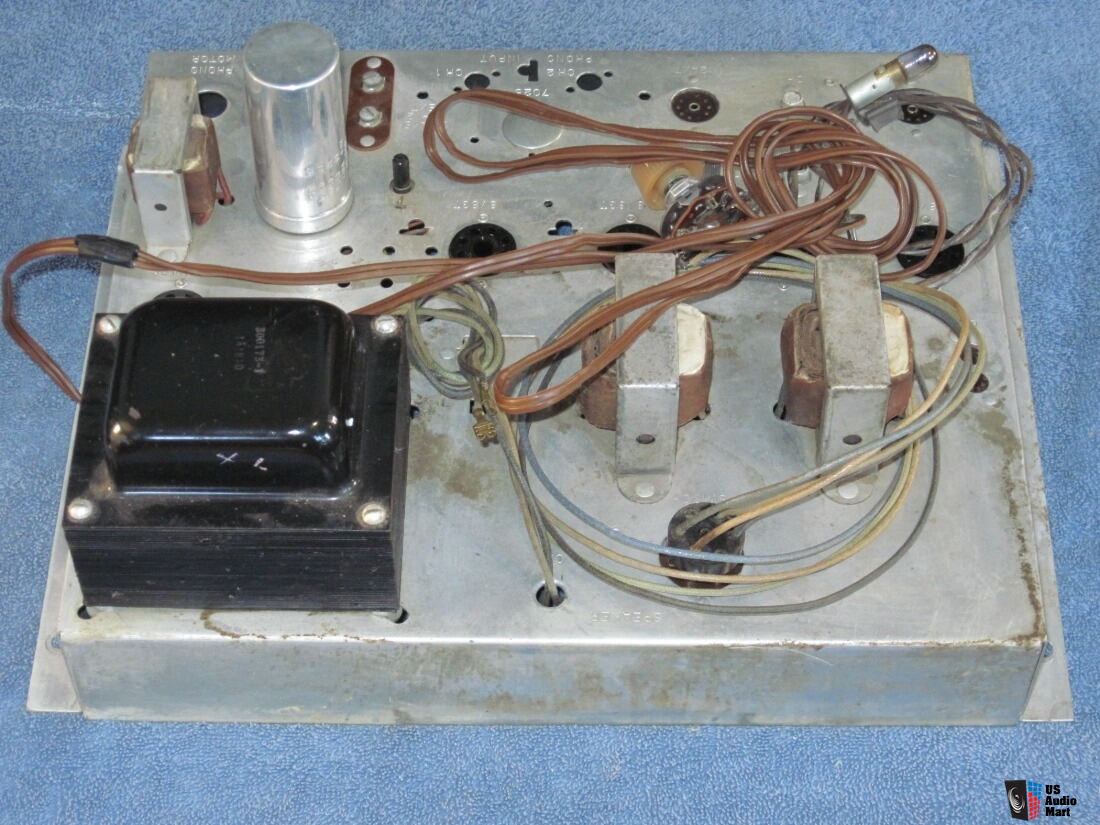 50's Magnavox Stereo 6V6 Tube Amp 175 FF - For Parts or Restoration ...