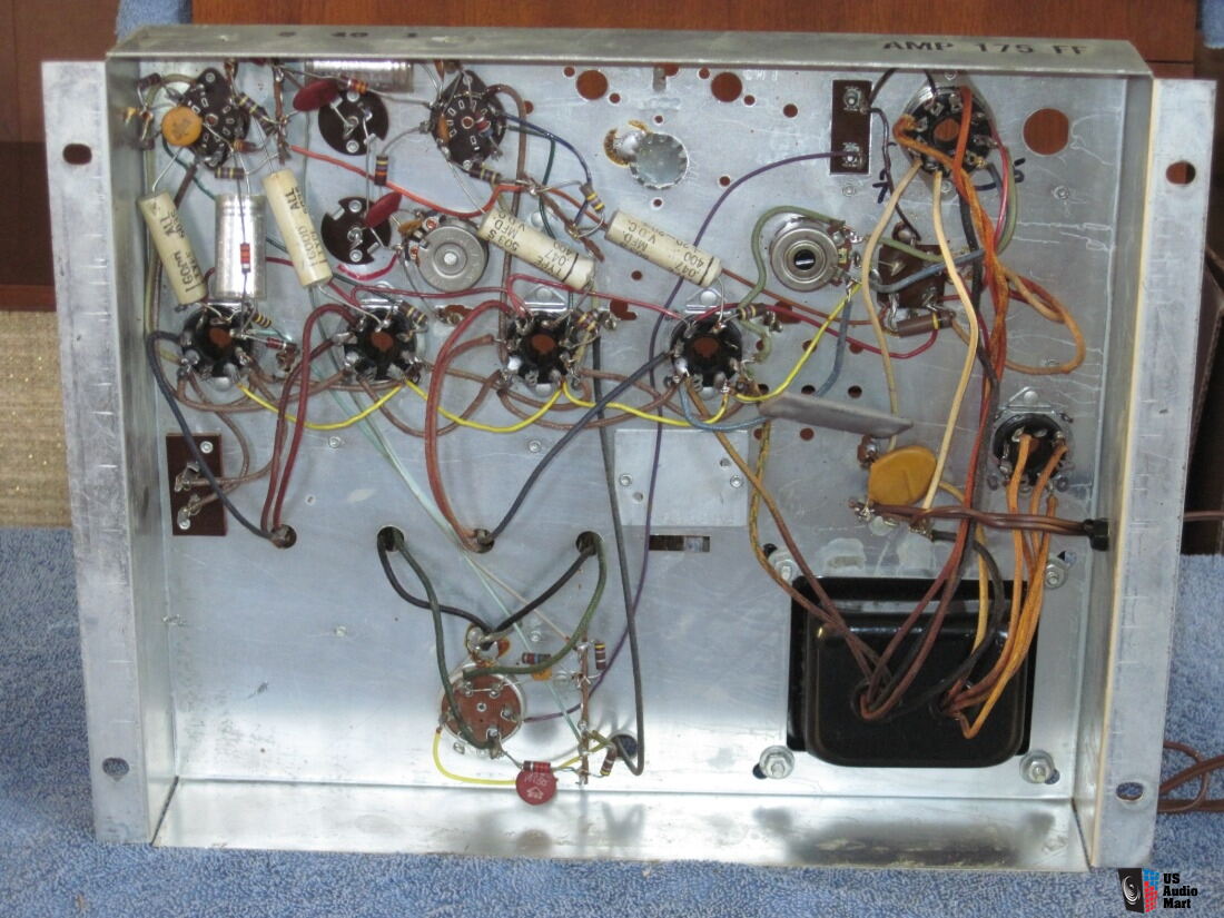 50's Magnavox Stereo 6V6 Tube Amp 175 FF - For Parts or Restoration ...