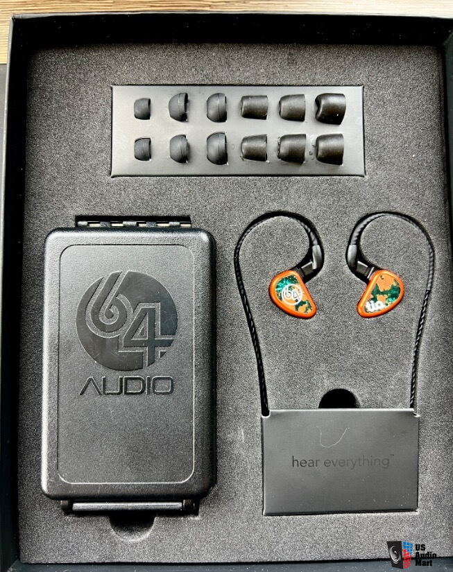 64 Audio Tia Fourté IEM With Leonidas II Upgraded Cable Photo #5484941 ...