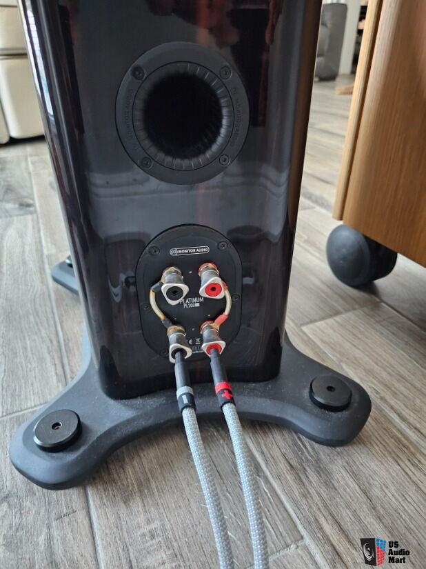 Monitor Audio PL200 II Platinum floor standing speakers in Ebony ...