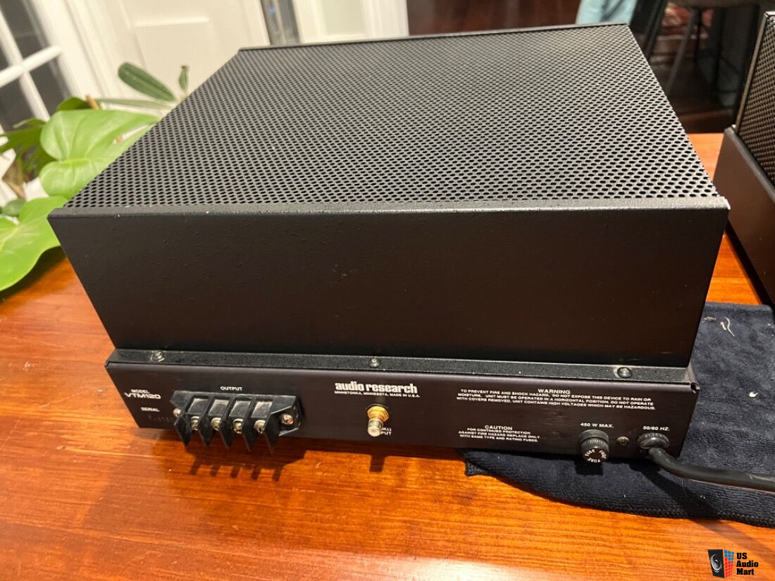 Audio Research VTM120 monoblocks Photo #5485748 - US Audio Mart