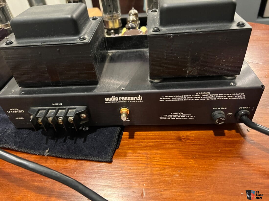 Audio Research VTM120 monoblocks Photo #5485754 - US Audio Mart