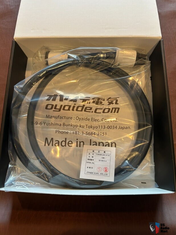 Oyaide Tsunami GPX-R V2 Power Cable 1.8M - Made in Japan Photo #5485792 ...