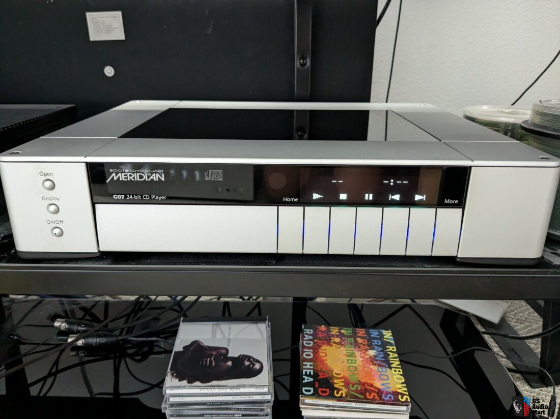 Meridian G07 CD Player 24-bit Made in UK Photo #5486215 - US Audio Mart