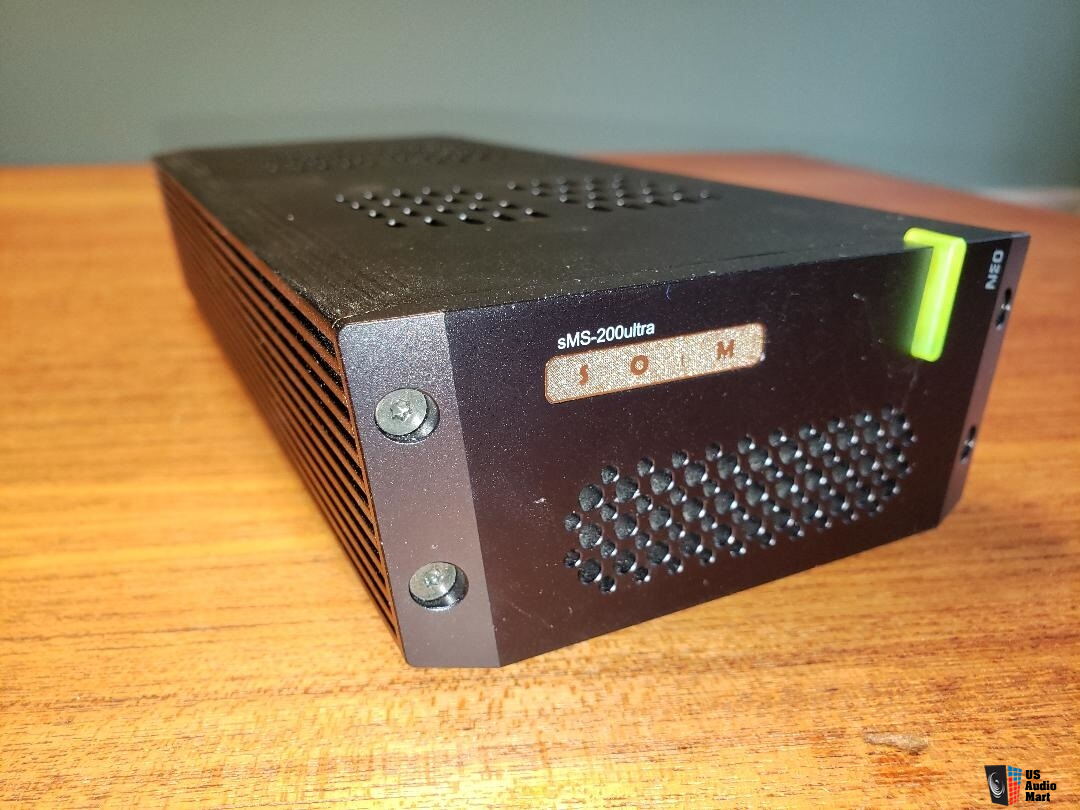 SOtM sMS 200ultra Neo Network Player with Sbooster BOTW P&P ECO MKII 9V ...