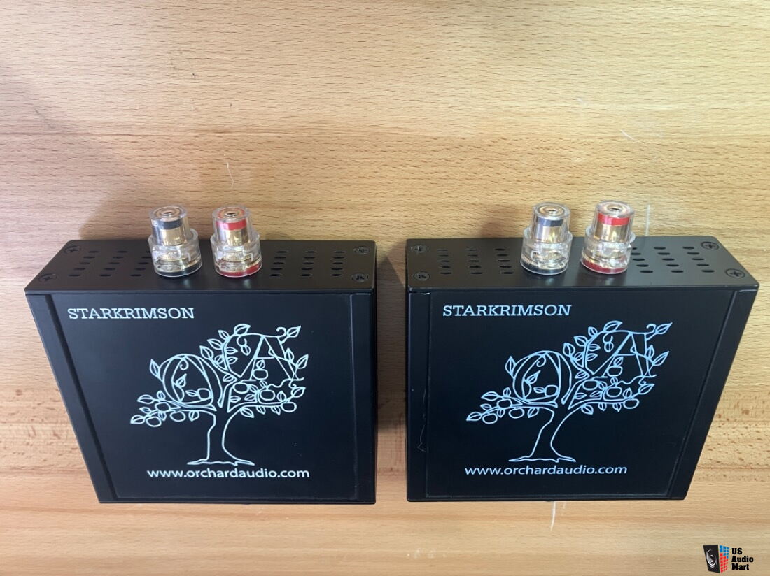 Orchard Audio Starkrimson Monoblocks Photo #5486821 - US Audio Mart