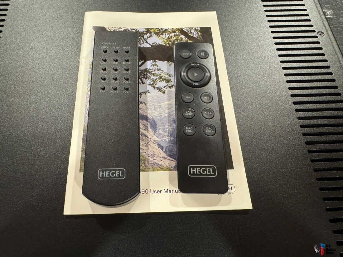 Hegel H590 Integrated Amp: 301 Watts w/ built-in DAC Photo #5487470 ...