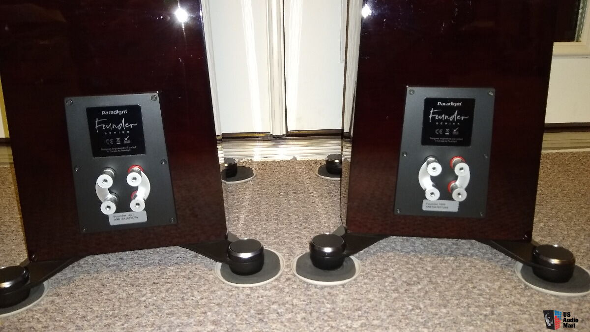 Paradigm Founders 100F in Midnight Cherry with Boxes Photo #5487524 ...