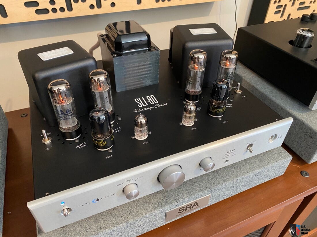 Cary SLI 80 HS factory upgraded with Hexfred Rectifiers and Mundorf EVO ...