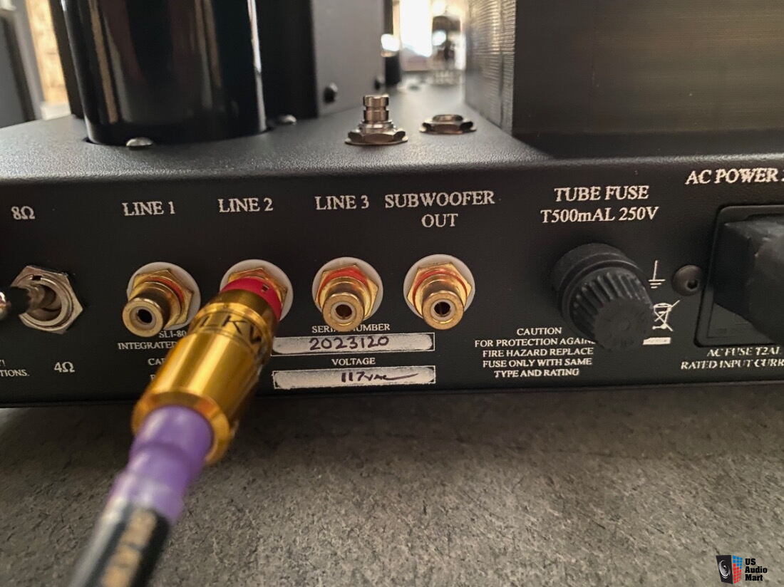 Cary SLI 80 HS factory upgraded with Hexfred Rectifiers and Mundorf EVO ...