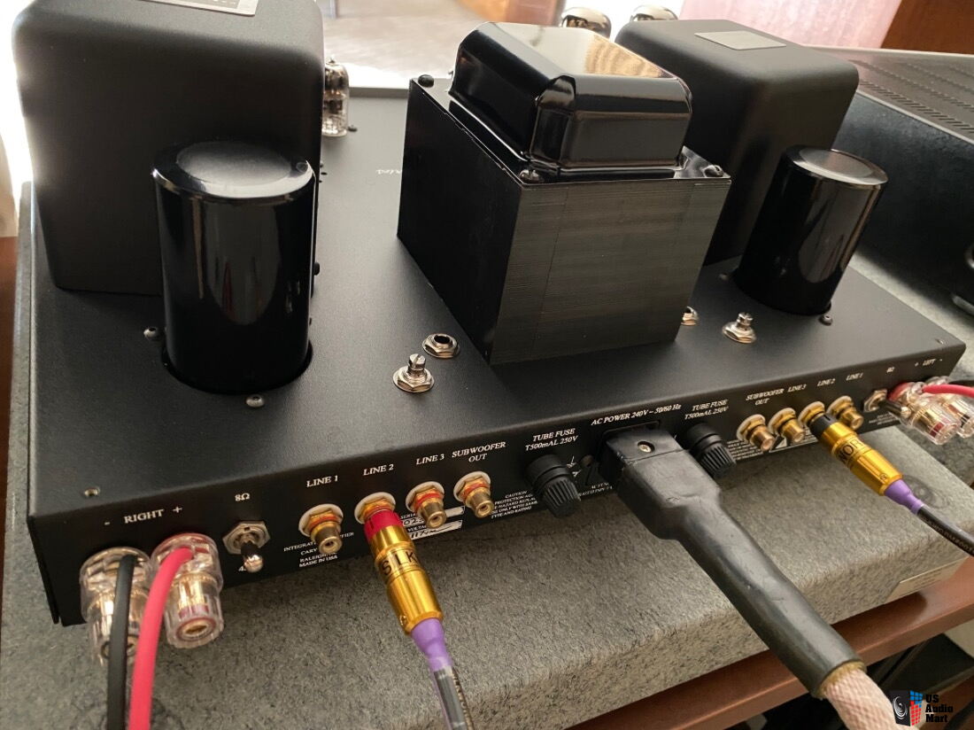 Cary SLI 80 HS factory upgraded with Hexfred Rectifiers and Mundorf EVO ...
