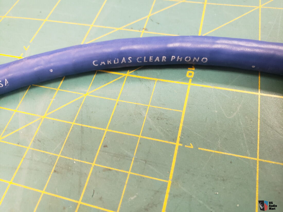 Cardas Clear Phono Cable 3' RCA to RCA Photo #5487645 - US Audio Mart