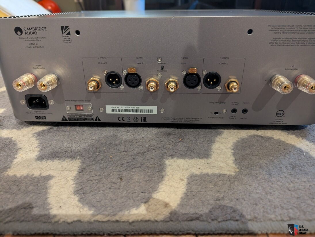 Cambridge Edge W Amplifier Photo #5488944 - US Audio Mart