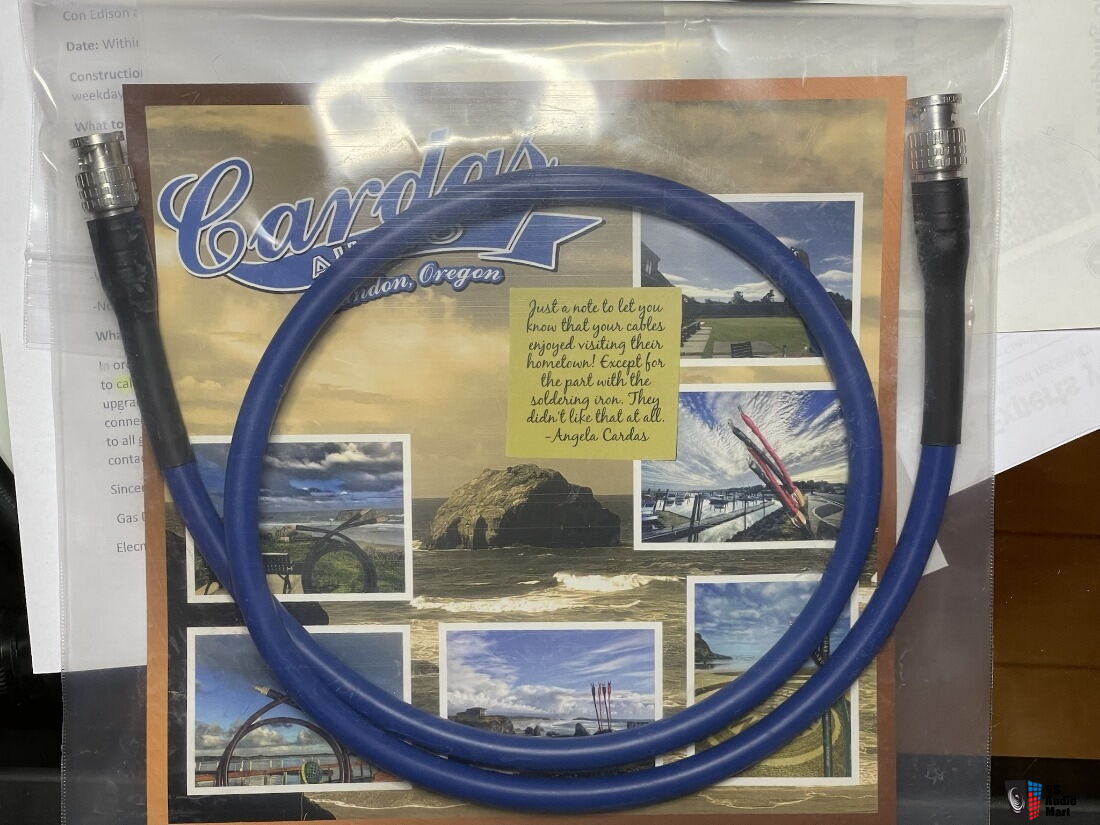 Cardas Audio Clear Digital 1M BNC-BNC For Sale - US Audio Mart