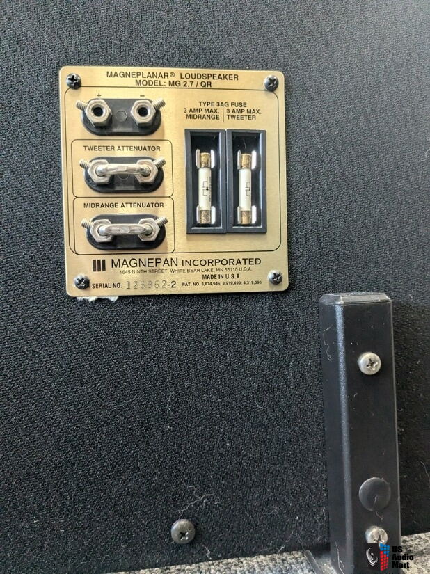Magnepan 2.7 Panel Speakers Photo #5489912 - US Audio Mart