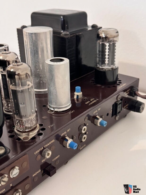 Fisher SA-100 EL84 Tube Power Amplifier All Original and Unrestored ...