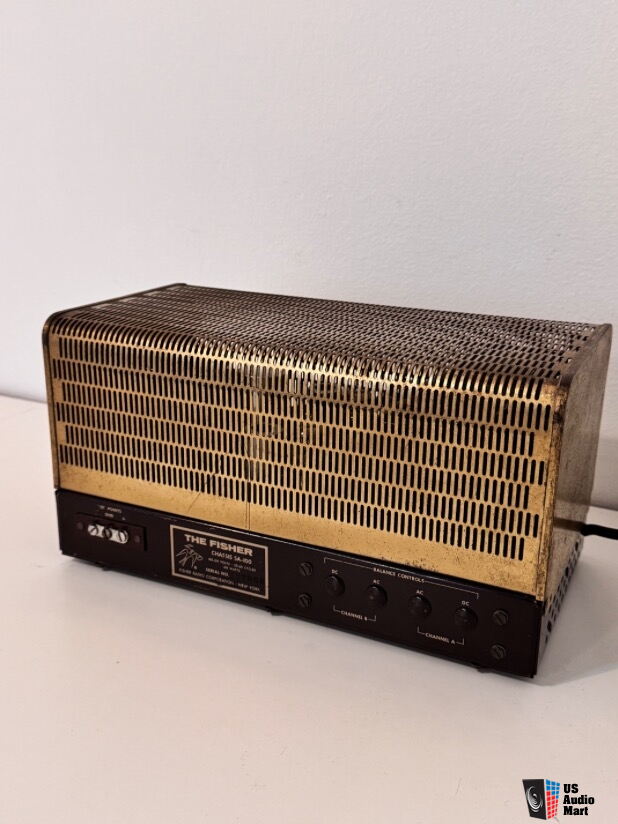 Fisher SA-100 EL84 Tube Power Amplifier All Original and Unrestored ...