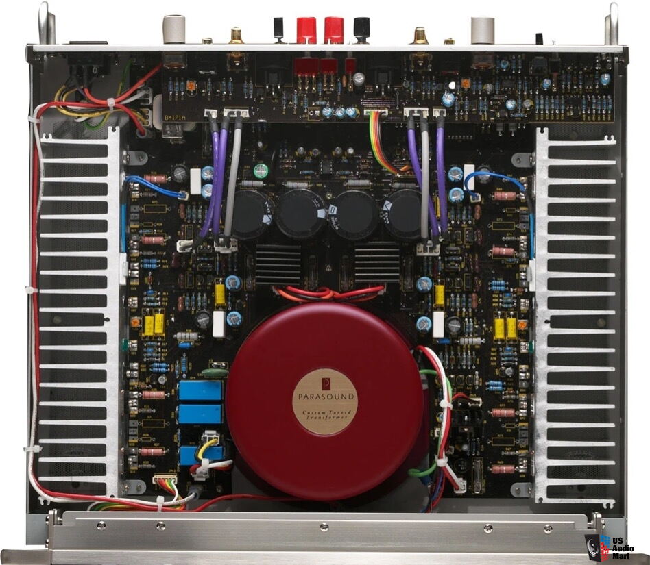 Parasound A23 PAIR of Stereo/MONO Amps, Balanced XLR/Single Ended 400W ...