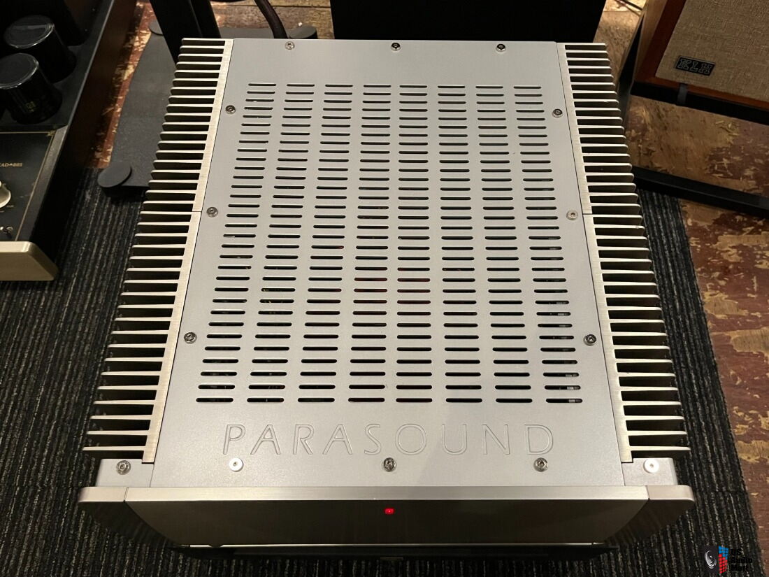 Parasound JC1 Monoblock Amplifiers w/ Sound Anchors Amplifier Stands w ...