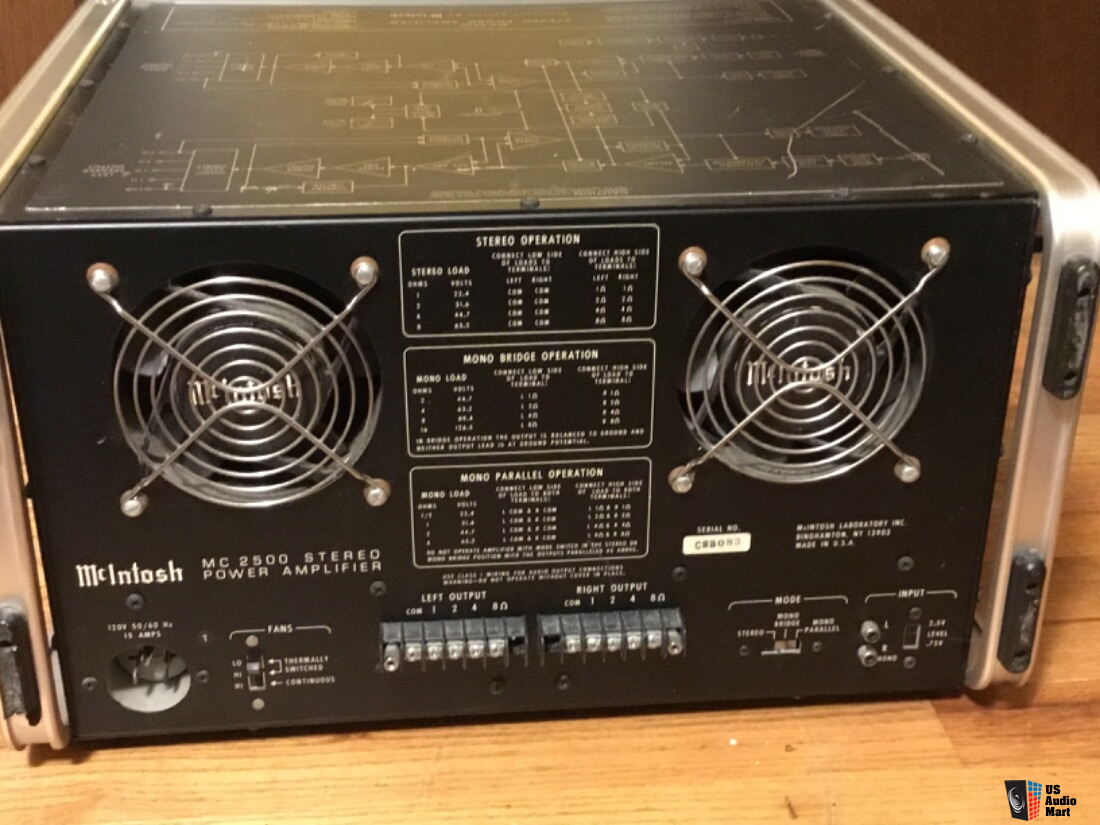 Mcintosh MC2500 Photo #5493217 - US Audio Mart