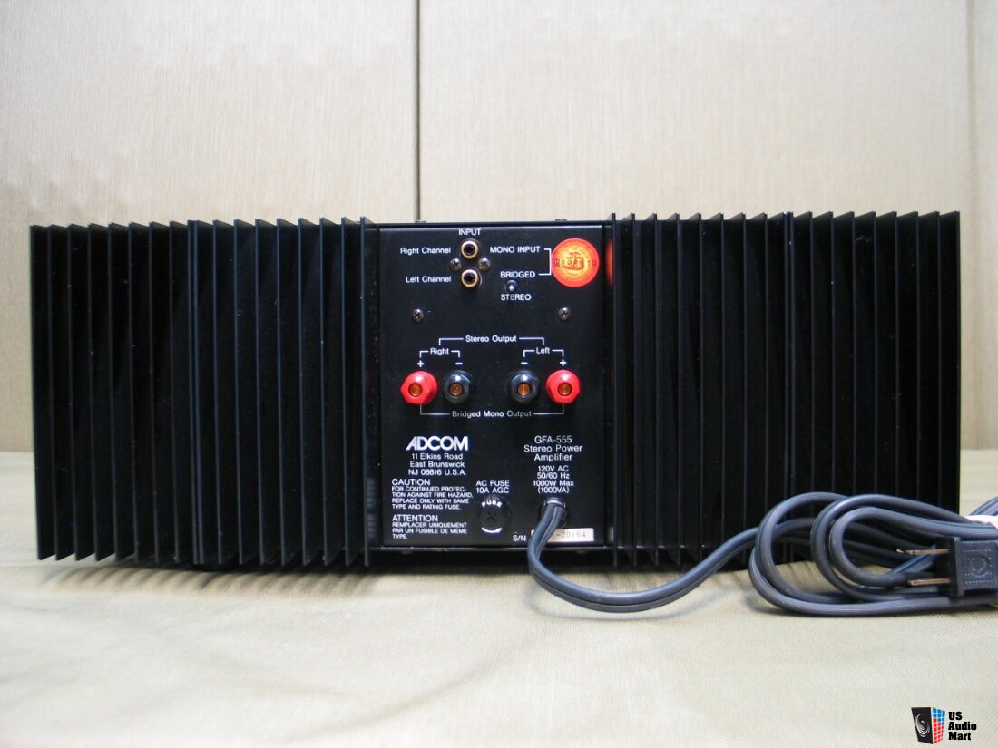 Adcom GFA 555 Monster Power Amp & GTP 500 Pre-Amp Tuner, Phono etc ...