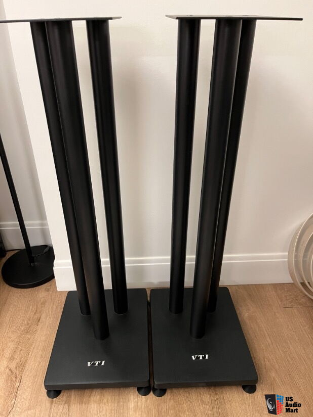 VTI 3 Post Cast Iron Speaker Stands For Sale - US Audio Mart