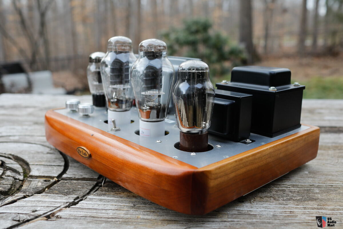 2A3 / 300B convertible SET amplifier with Noguchi output transformers ...