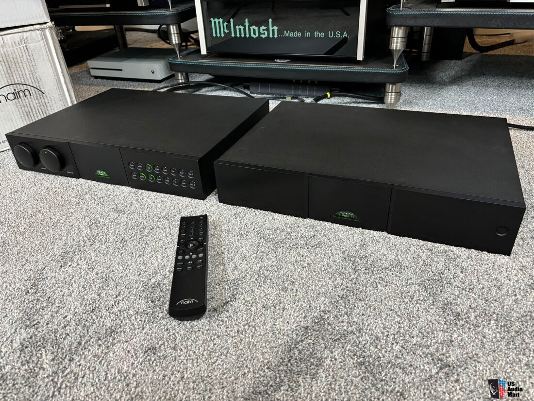 Naim NAC 252 Stereo Preamplifier w/ Naim Supercap DR Power Supply Photo ...