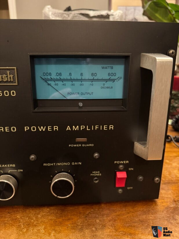 McIntosh MC2600 600 watt per channel stereo amplifier | NMint ...