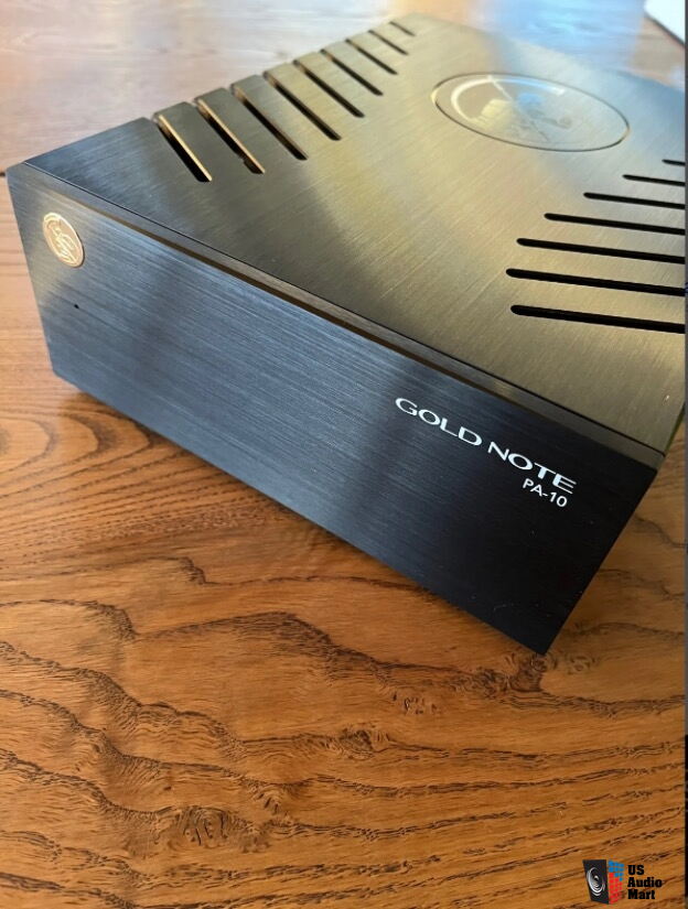 Gold Note PA-10 Amplifier Black For Sale - US Audio Mart